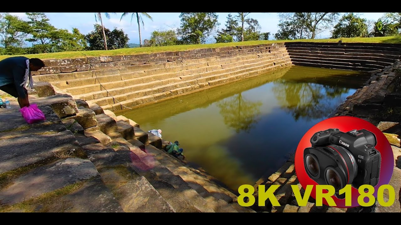 PREAH VIHEAR Gopura V Large Water Reservoir UNESCO CAMBODIA 8K 4K VR180 ...