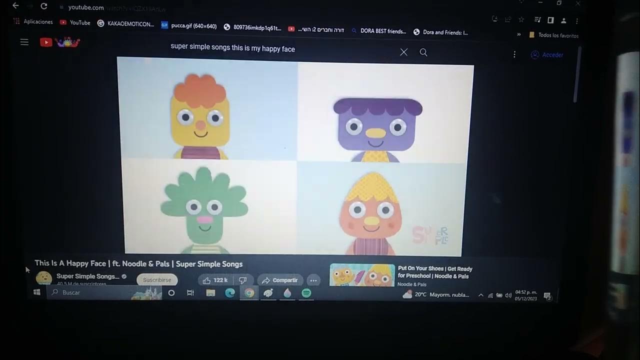 This Is A Happy Face Super Simple Songs 95 Producciones AF DVD Pirata ...
