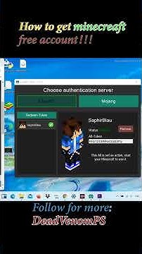 How to get Minecraft free account!!?? (Java Edition) - YouTube