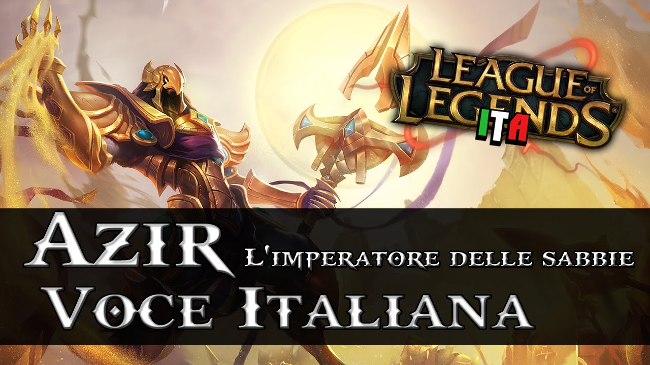 AZIR Voce Italiana - AZIR Voice ITA - YouTube