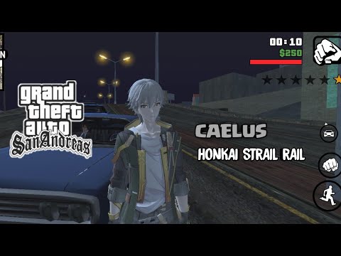 Mod Skin Caelus Honkai Strail Rail Gta Sa Android - YouTube