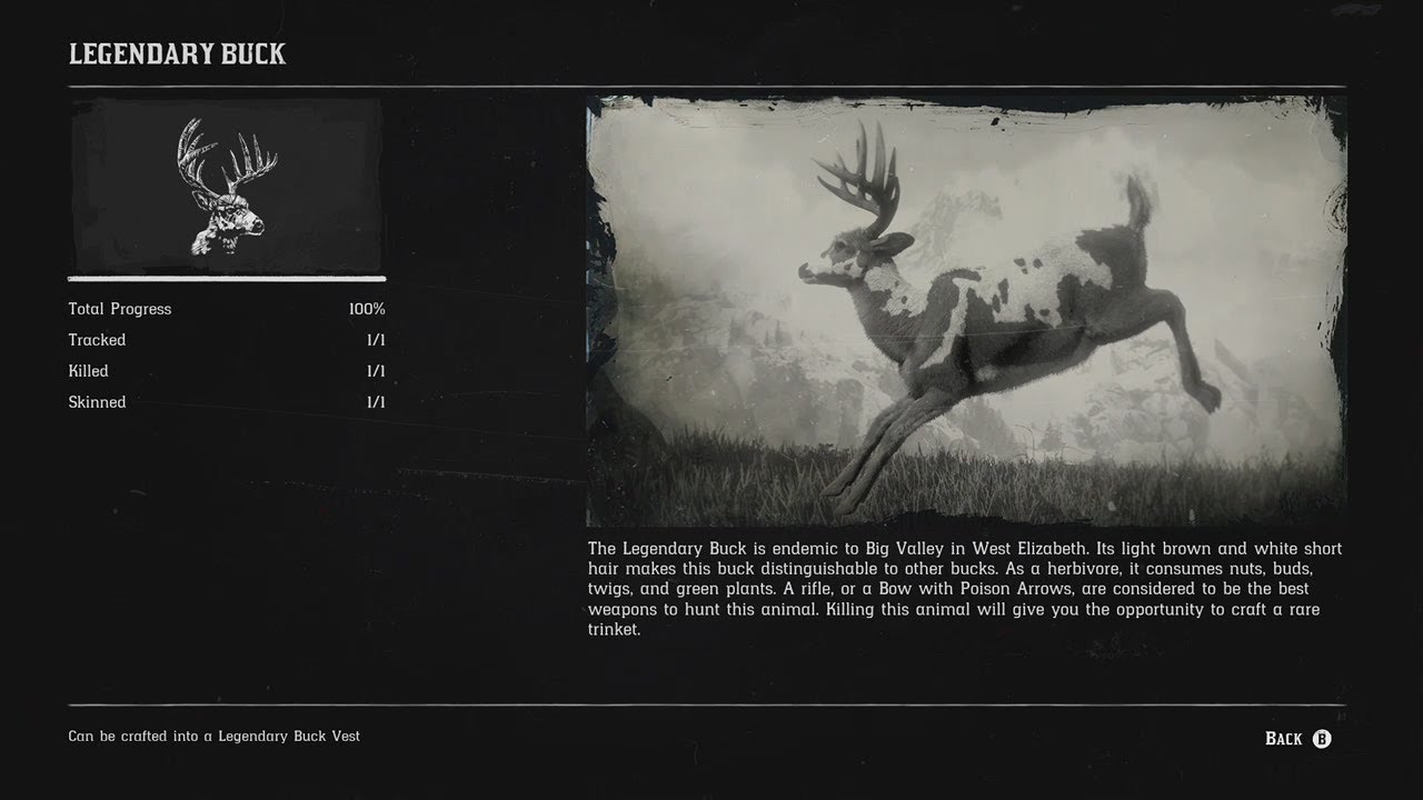 Red Dead Redemption 2 | Hunting | Legendary Buck 🏹 - YouTube