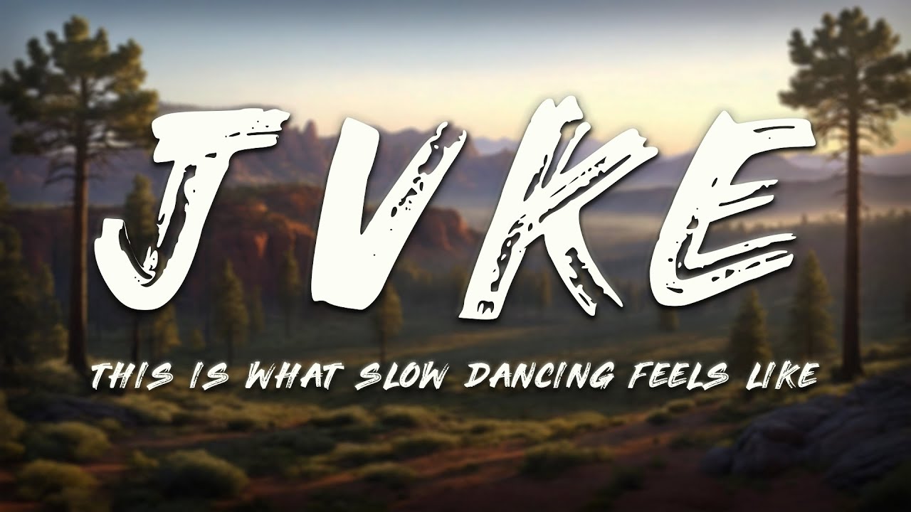 JVKE - this is what slow dancing feels like (Lyrics) - YouTube