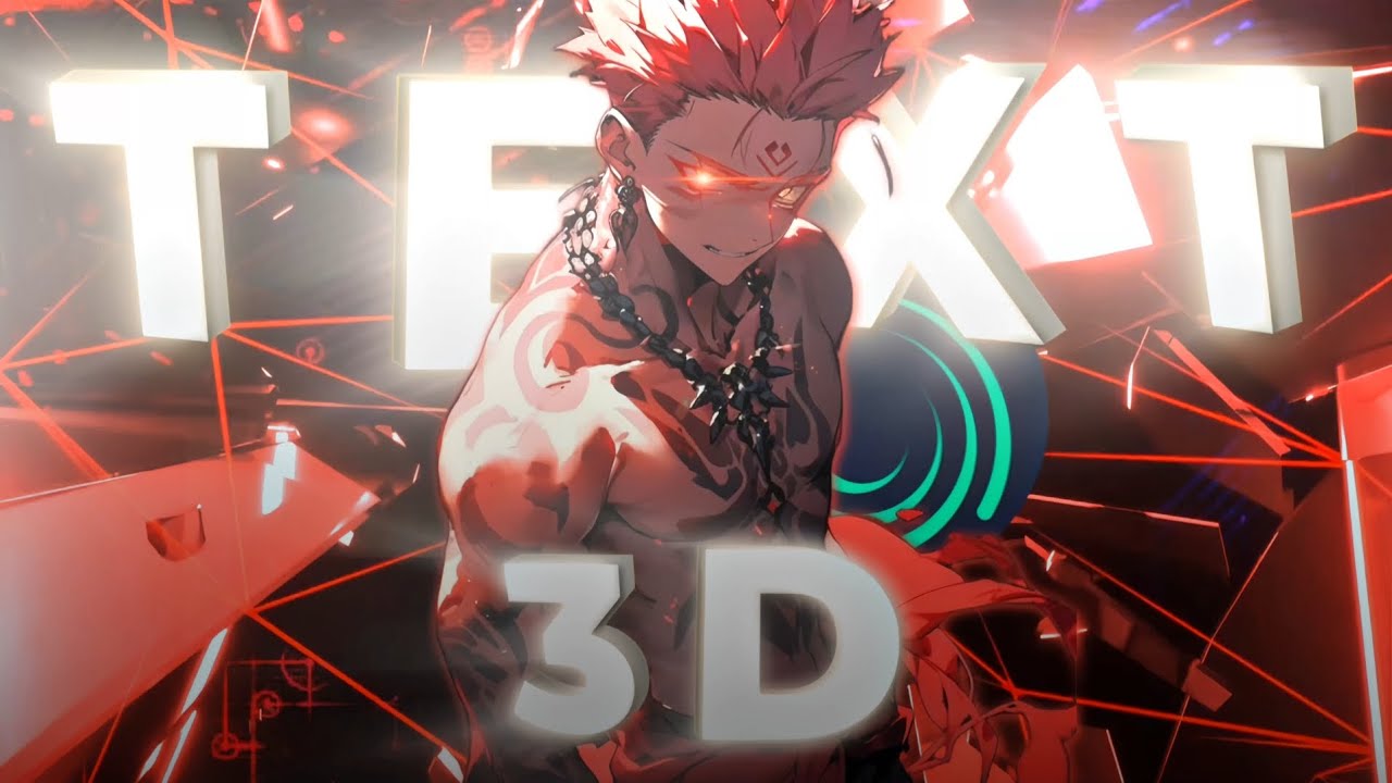 3D Text Tutorial Alight Motion & Node video 📱 Android - YouTube