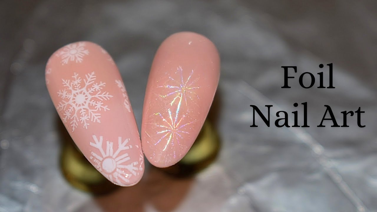 Foil Nail Art Tutorial - Day 7 || Basic to Advance nail course || Step ...