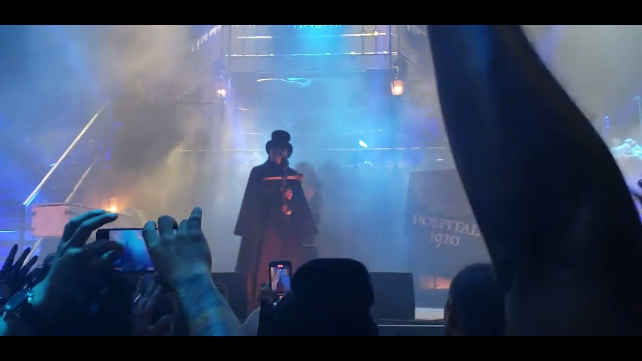 KING DIAMOND Arrival oct 25 2024 Atlanta - YouTube