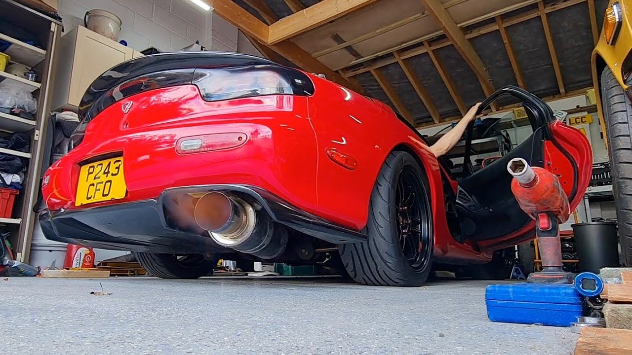 1997 Mazda RX7 FD3S - Hot Start - YouTube