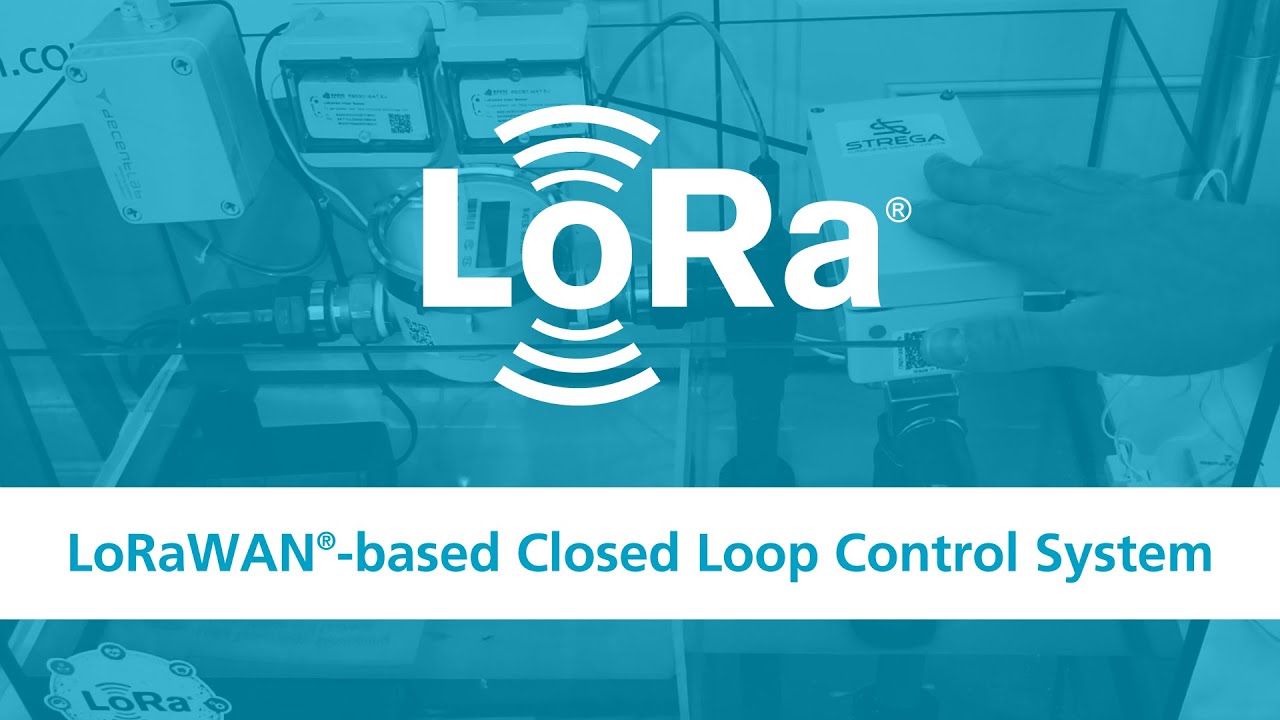 LoRaWAN-based Closed Loop Control System Demo - YouTube