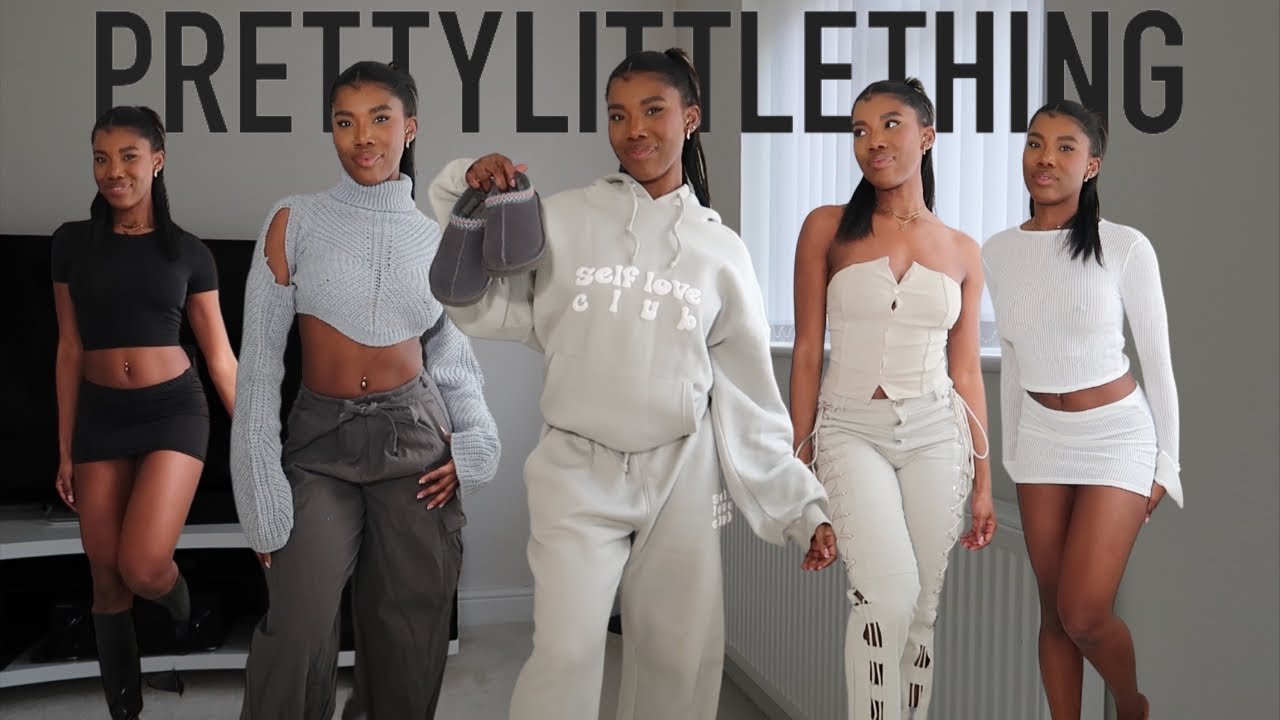 PRETTY LITTLE THING HAUL *NEW IN* | spring try on haul 2023 - YouTube