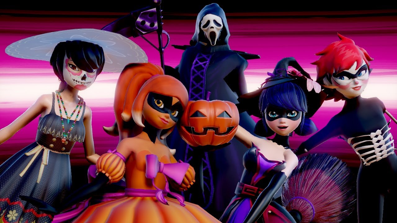 [Miraculous Ladybug] Halloween transformations SPECIAL #1 - YouTube