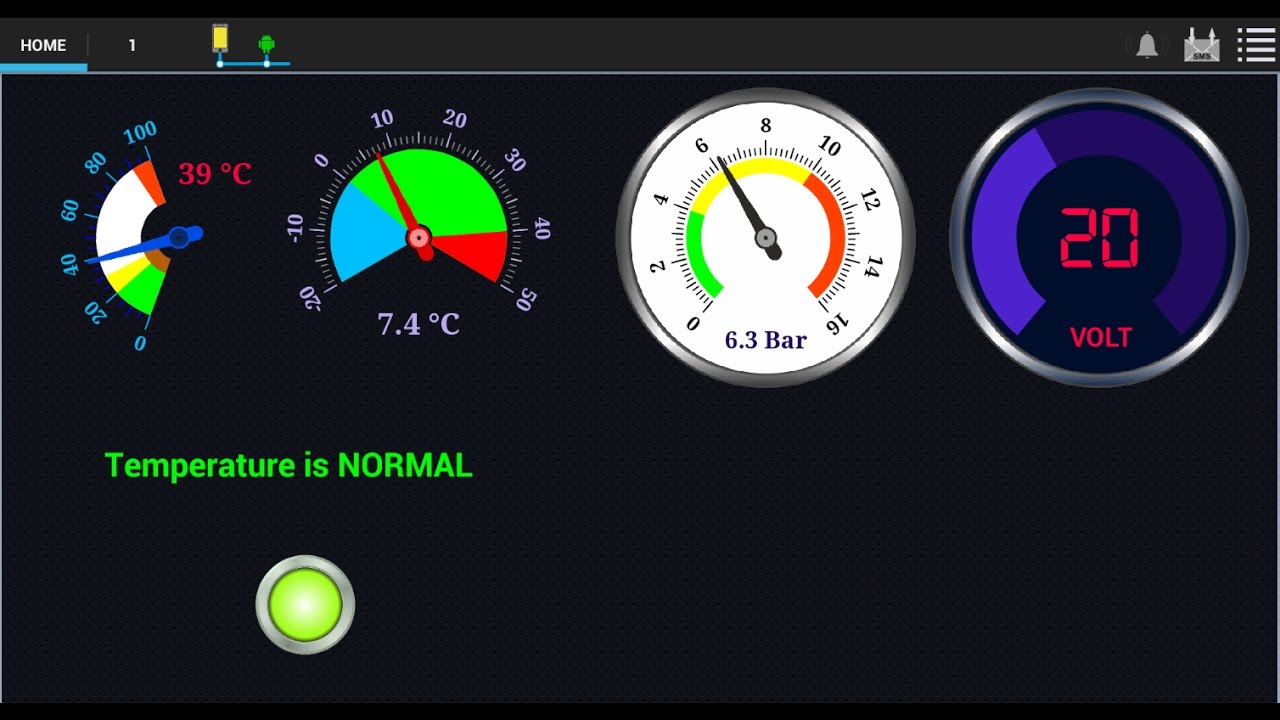 Virtuino tutorial: Instruments creator - YouTube