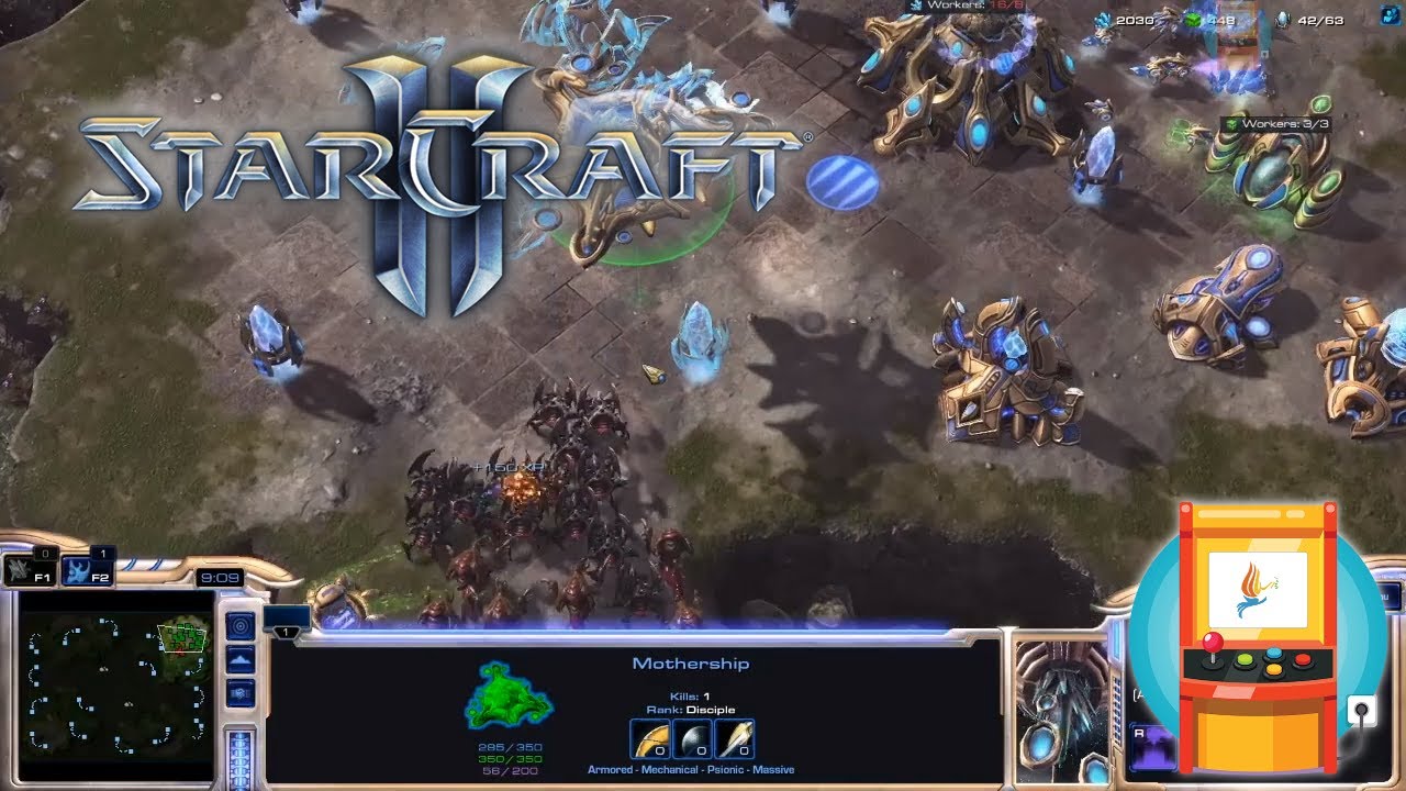 Starcraft 2 Multiplayer 1 VS 1 - Placement PT3 - YouTube