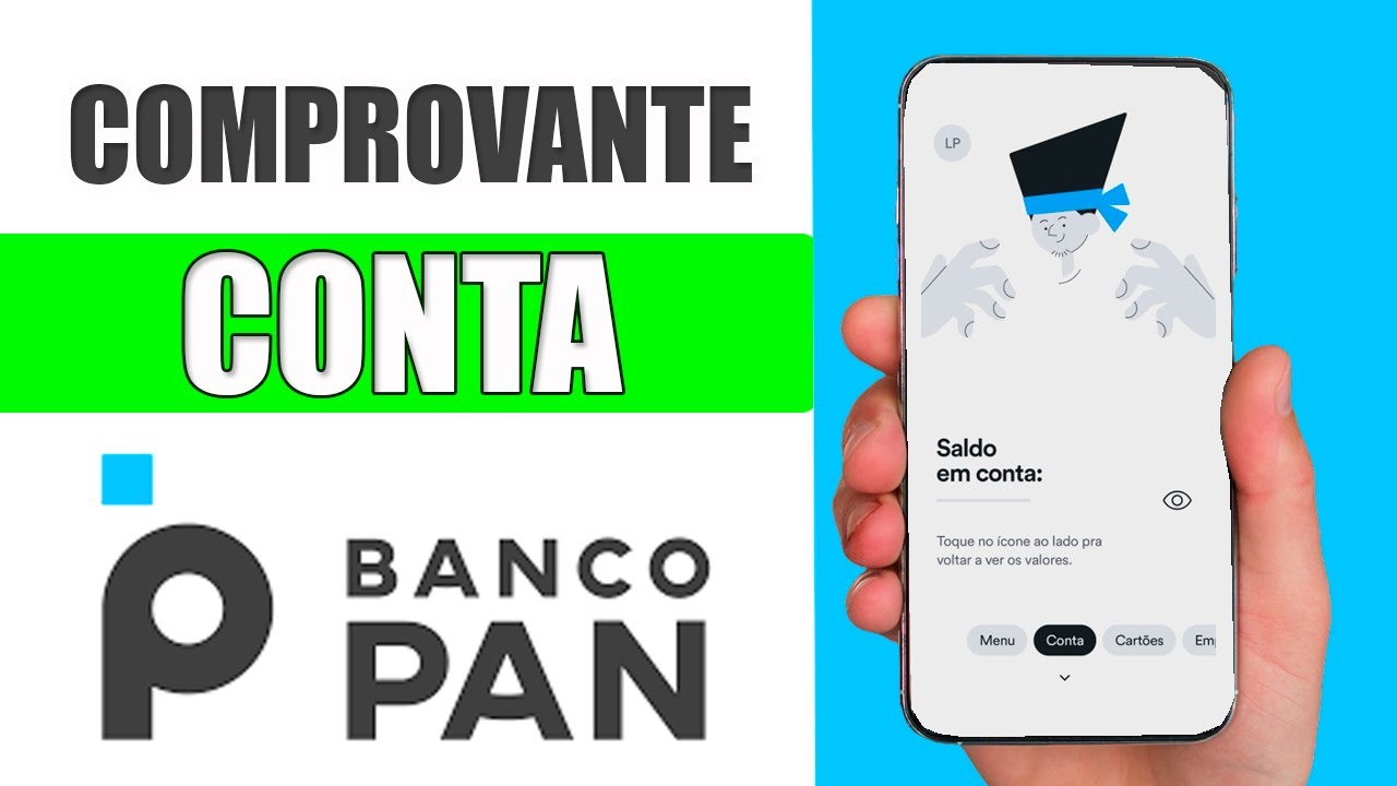 EMITIR COMPROVANTE DE CONTA BANCÁRIA NO BANCO PAN | PASSO A PASSO ...