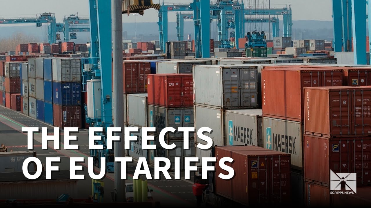 How tariffs on EU goods could affect US consumers - YouTube