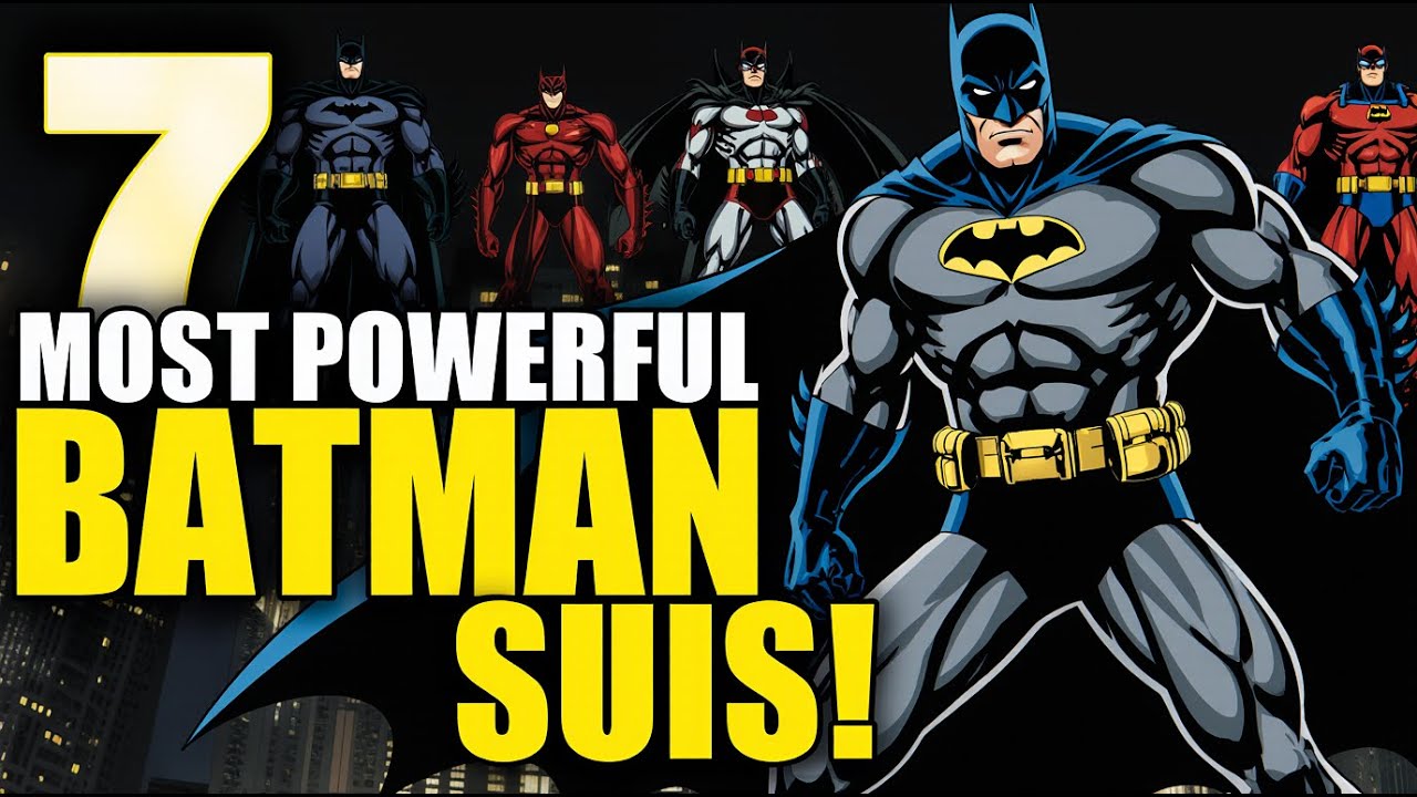 Most Powerful Batman Suits Ever! | How Batman Could Defeat Superman ...
