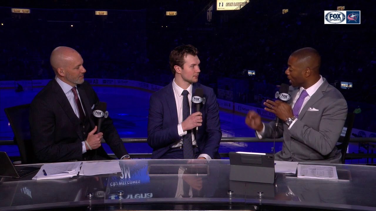 Andrew Peeke 2nd Intermission Interview (Feb. 4, 2020) - YouTube