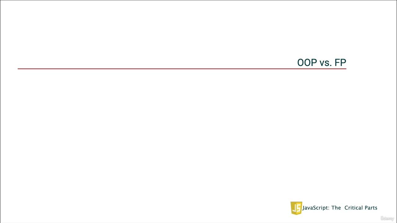 JavaScript Critical Parts 0924 OOP versus FP - YouTube