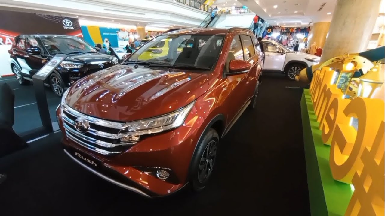 Toyota Rush 1.5 G 4AT red walkaround exterior and interior (Brunei ...