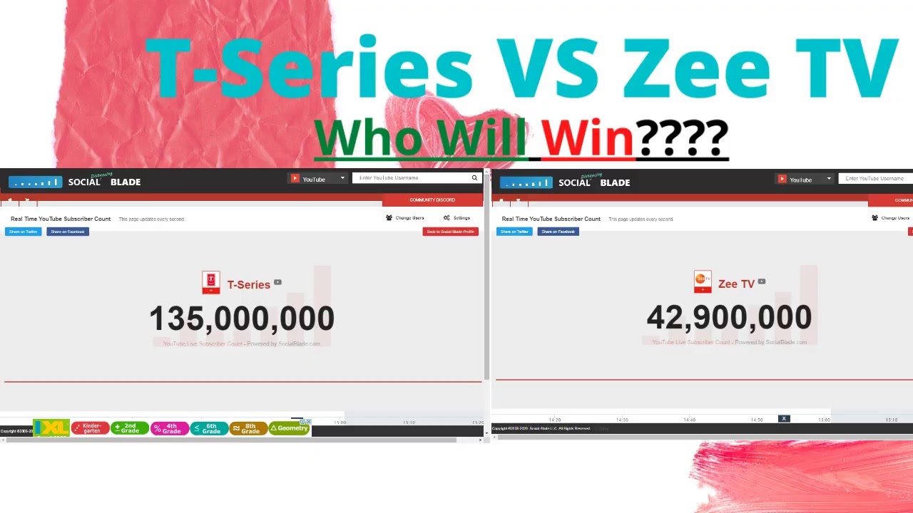 T-Series VS Zee TV twitter sallower handle batle - YouTube