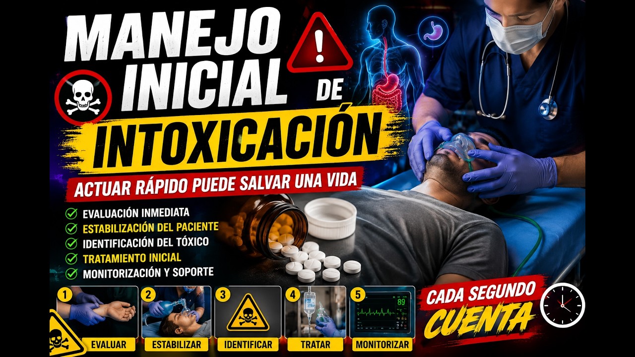¡Actúa Rápido! Atención Inicial del Paciente Intoxicado, Primeros pasos ...
