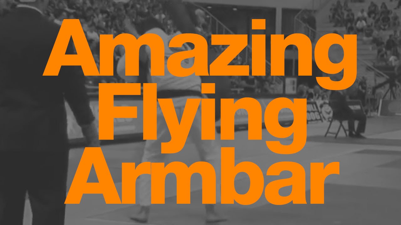 Amazing Flying Armbar! 2012 BJJ world championships Xande Ribeiro vs ...