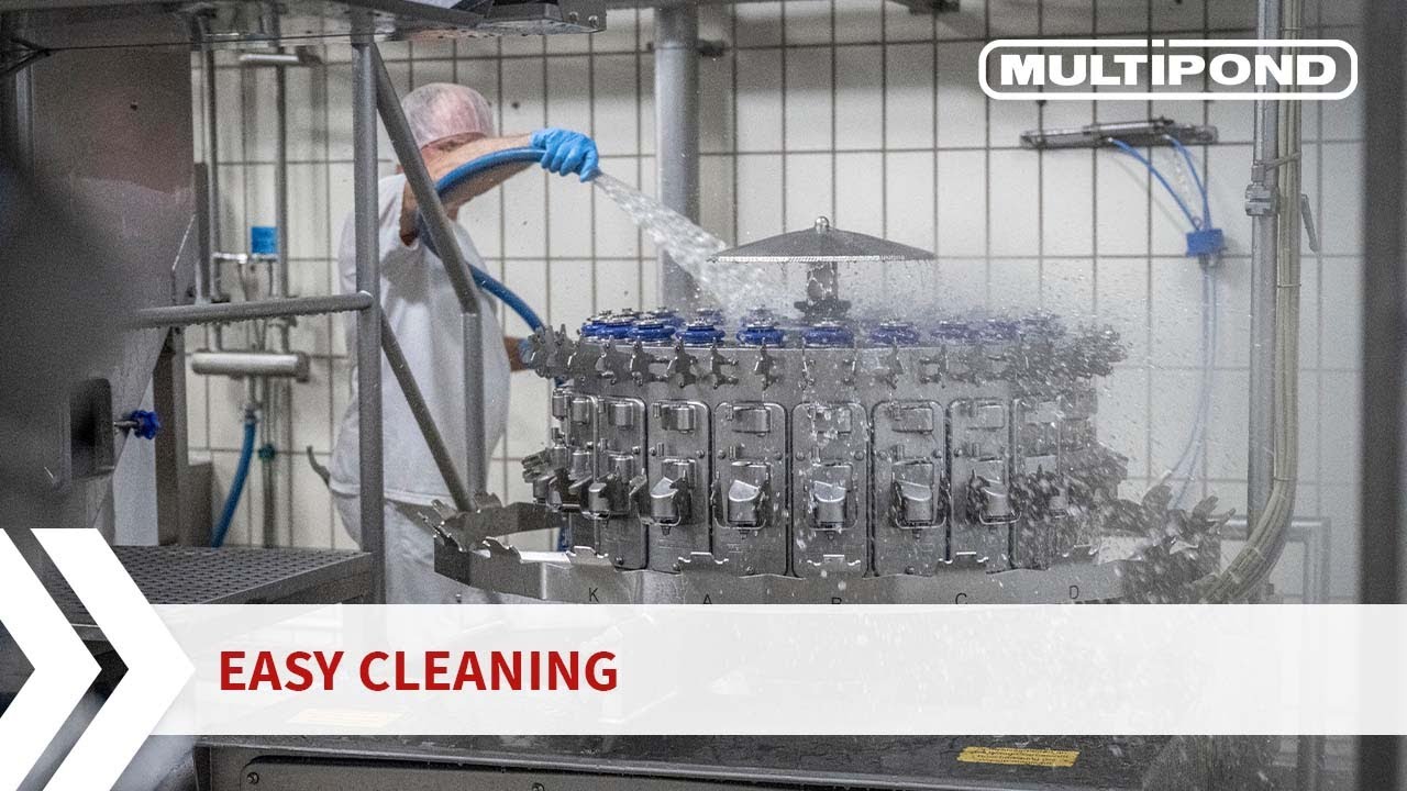 Multiheadweigher | Easy cleaning | MULTIPOND - YouTube