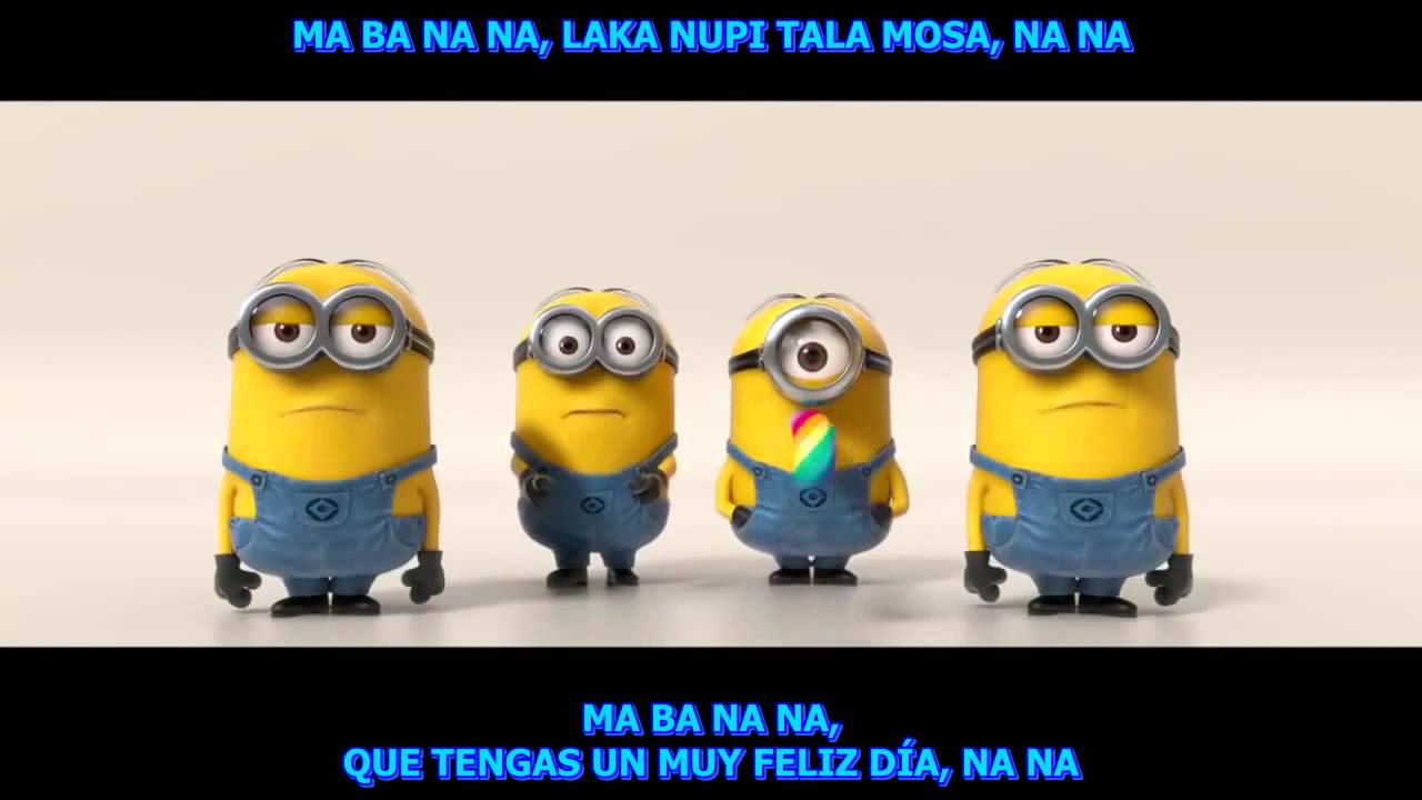 Minions Ba na na, ba ba na na Song Chords - Chordify