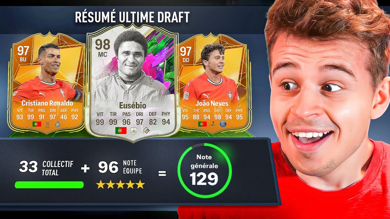 DIPLÔMÉ pendant le WORLD RECORD DRAFT avec les 98 ? - YouTube