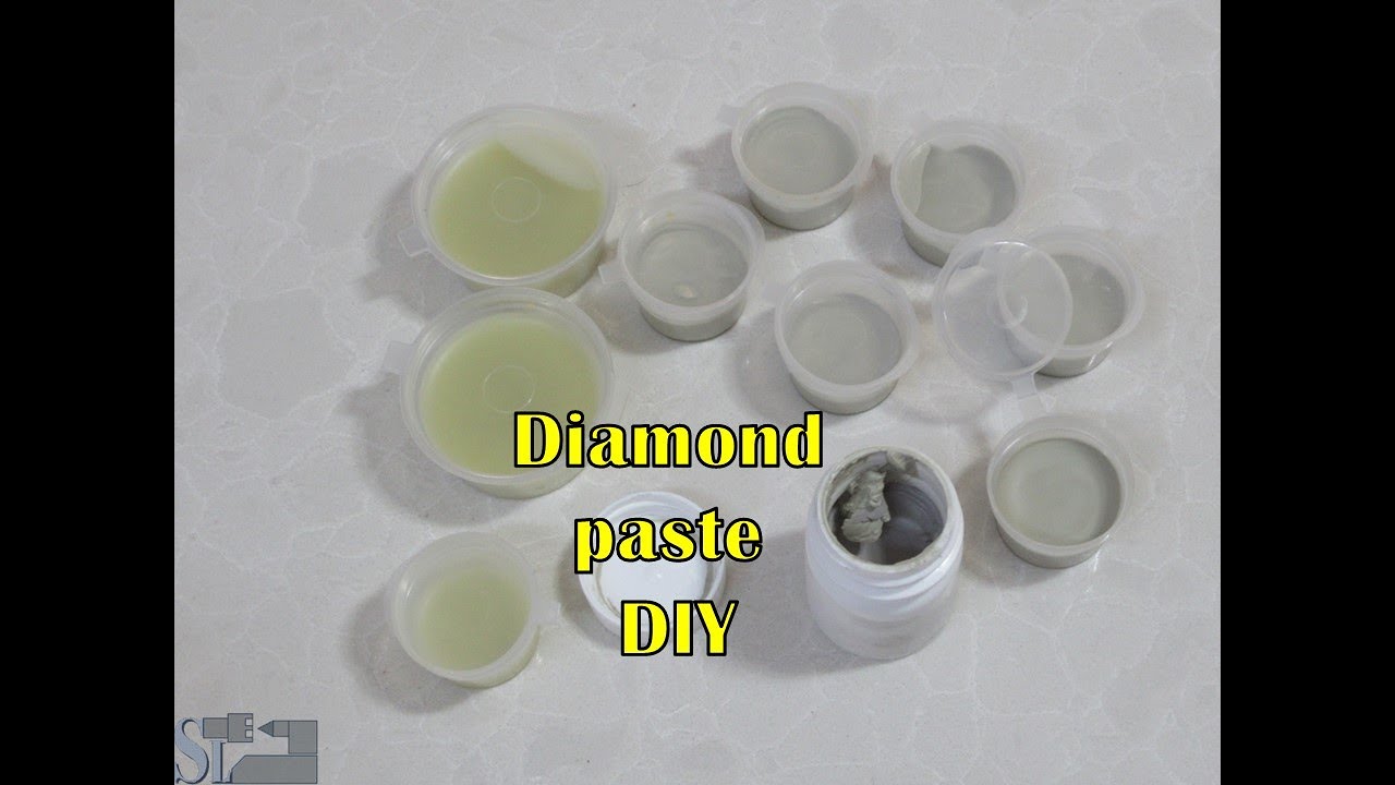 Diamond paste DIY - YouTube