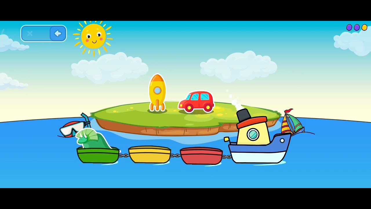 Learning sea adventures for toddlers, babies and kids with fun - YouTube