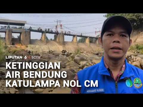Ketinggian Air di Bendung Katulampa Nol Sentimeter | Liputan 6