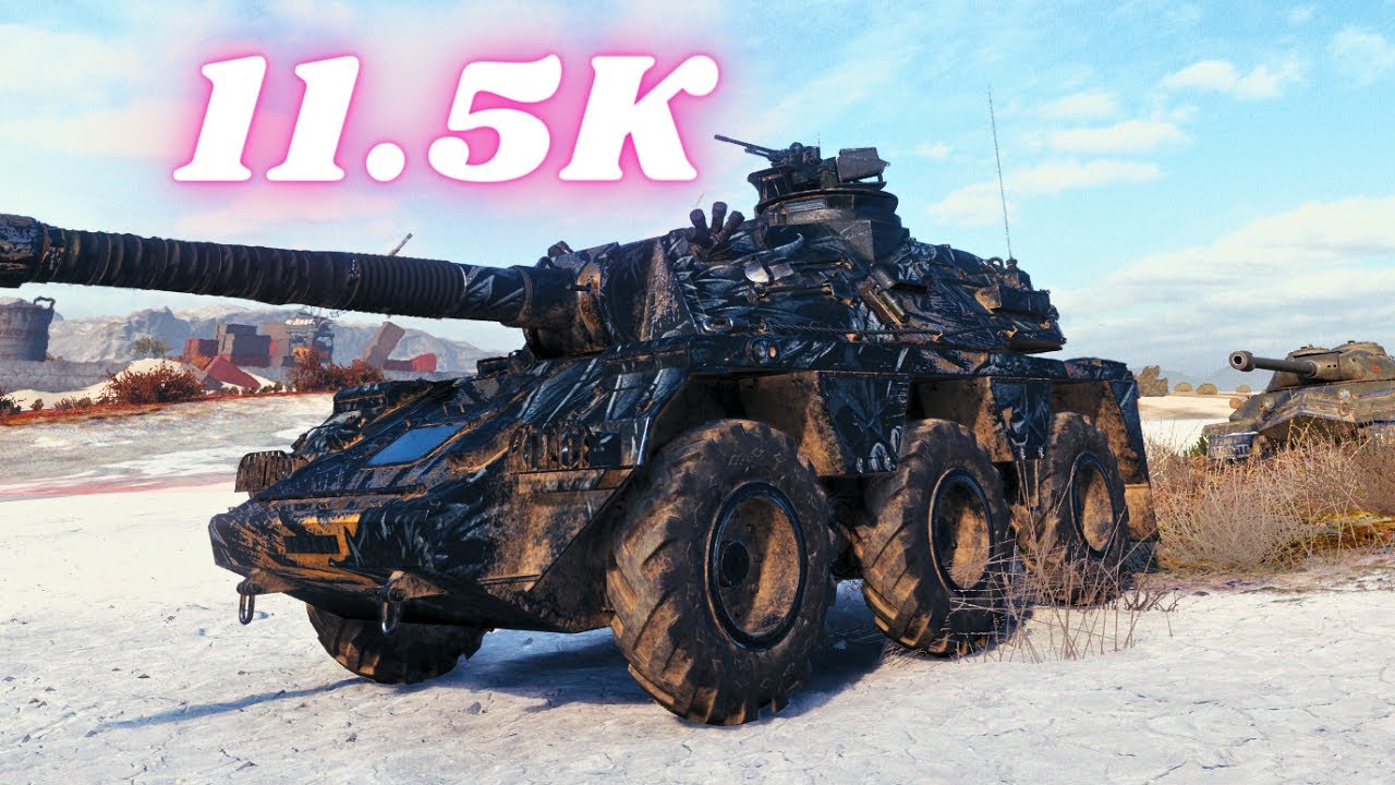 Concept No. 5 - 11.5K Damage 6 Kills World of Tanks Replays - YouTube