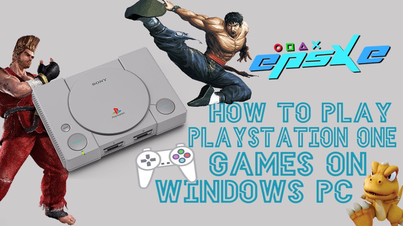 How to Play PlayStation One Games ON PC | ePSXe Full Description and ...