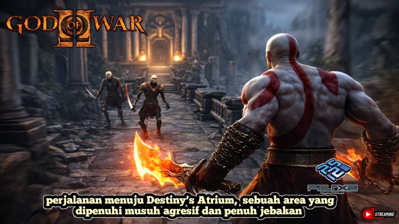 Perjalanan Berat Menuju Destiny’s Atrium | GOD OF WAR 2 Mode HARD‼️ ...