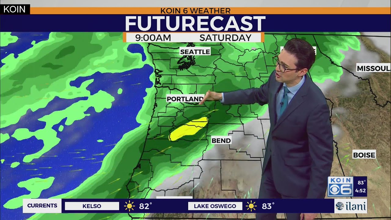 Weather forecast: A weak front tonight but the heavy rain still arrives ...