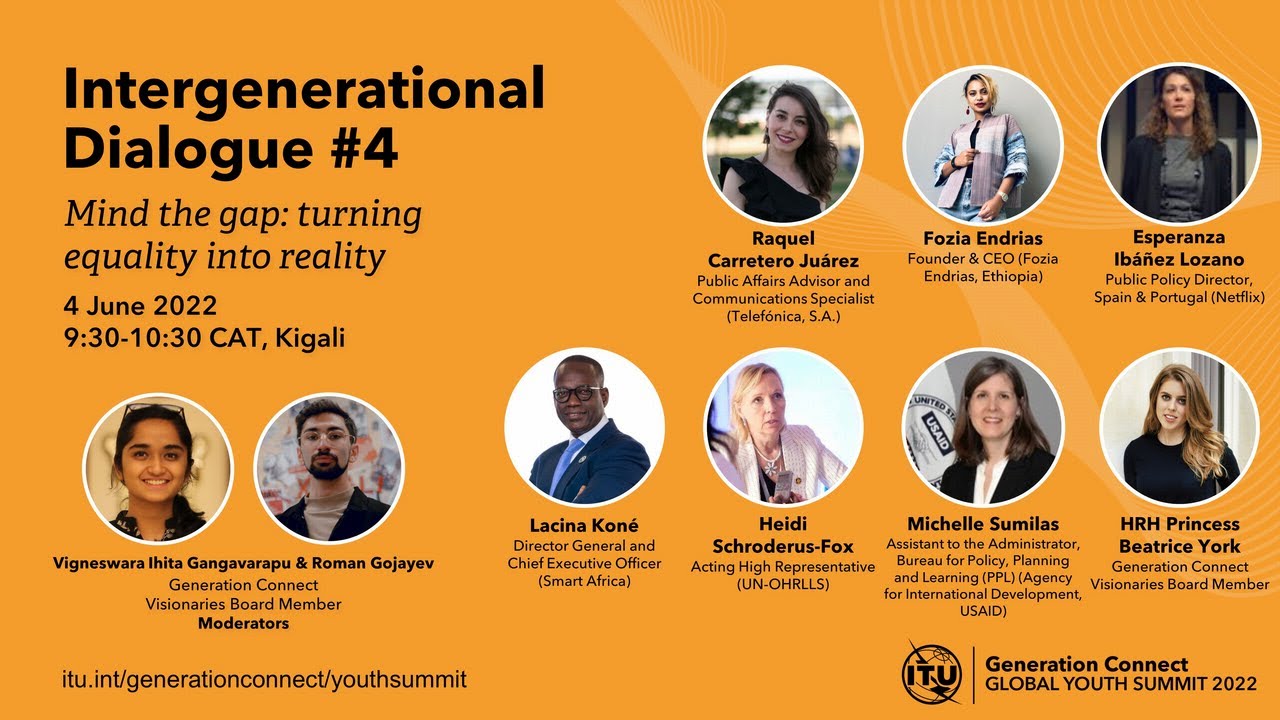 Generation Connect Global Youth Summit Intergenerational Dialogue #4 ...