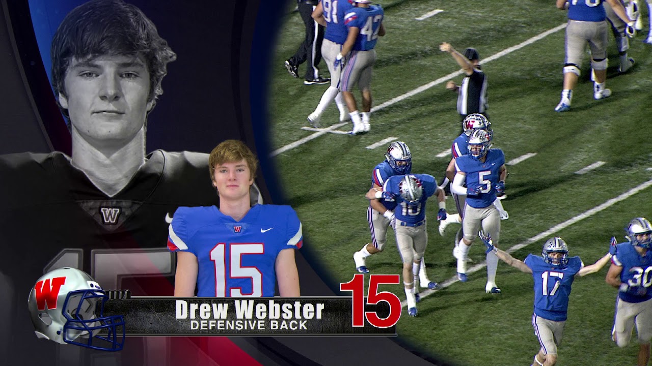 Drew Webster Pick Six - Westlake vs Lake Travis 2018 - YouTube
