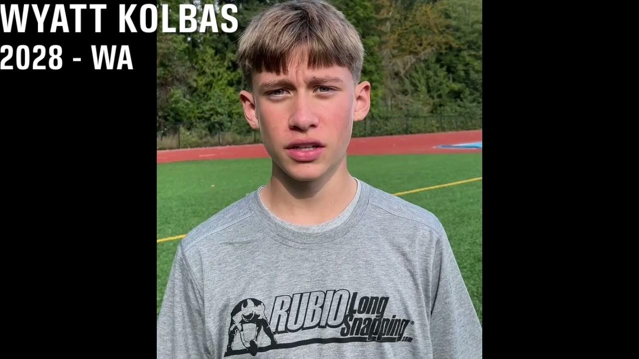 Rubio Long Snapping, Wyatt Kolbas, September 22, 2024 - YouTube