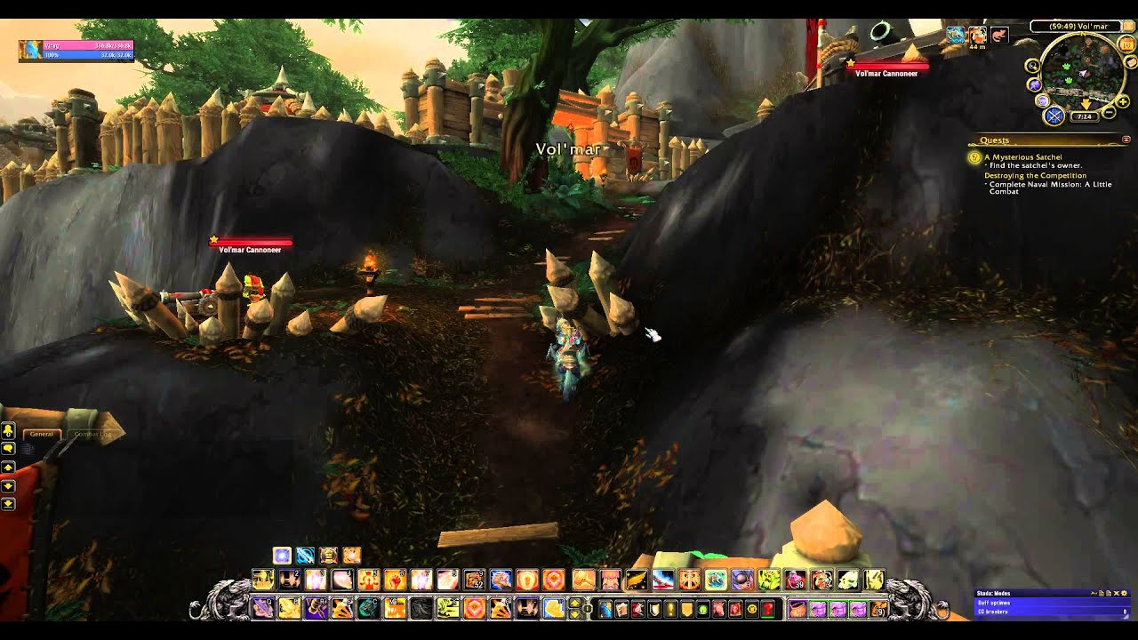 Where is Vol'mar WoW Explore Tanaan Jungle - YouTube