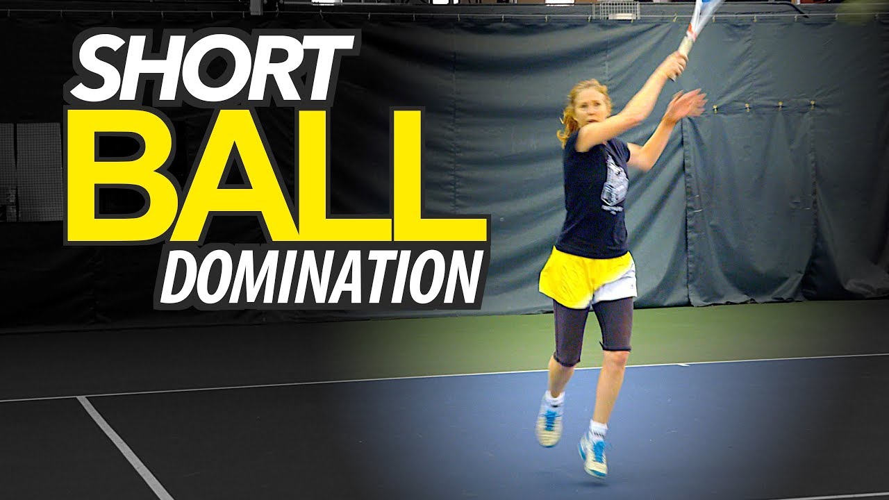How To DOMINATE Short Balls | Footwork & Topspin - YouTube