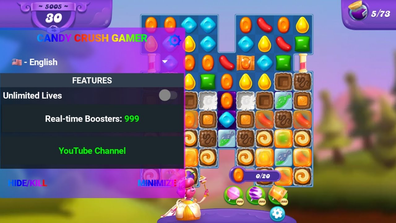 Candy Crush Friend Mod Menu apk - YouTube