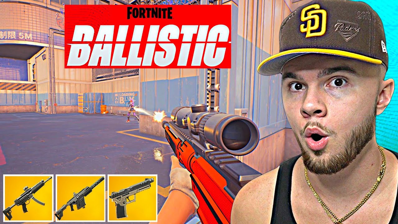 My FIRST Ranked Win In Fortnite Ballistic... (First Person) - YouTube
