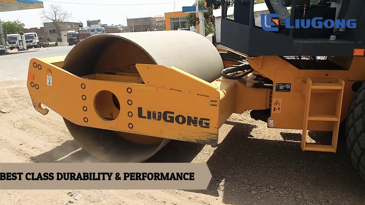 LiuGong 611 Compactor - YouTube