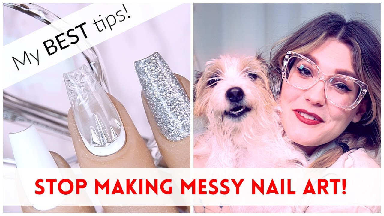 STOP MAKING MESSY NAIL ART! | HOW TO: NAIL ART COMPOSITION | GEL NAILS ...