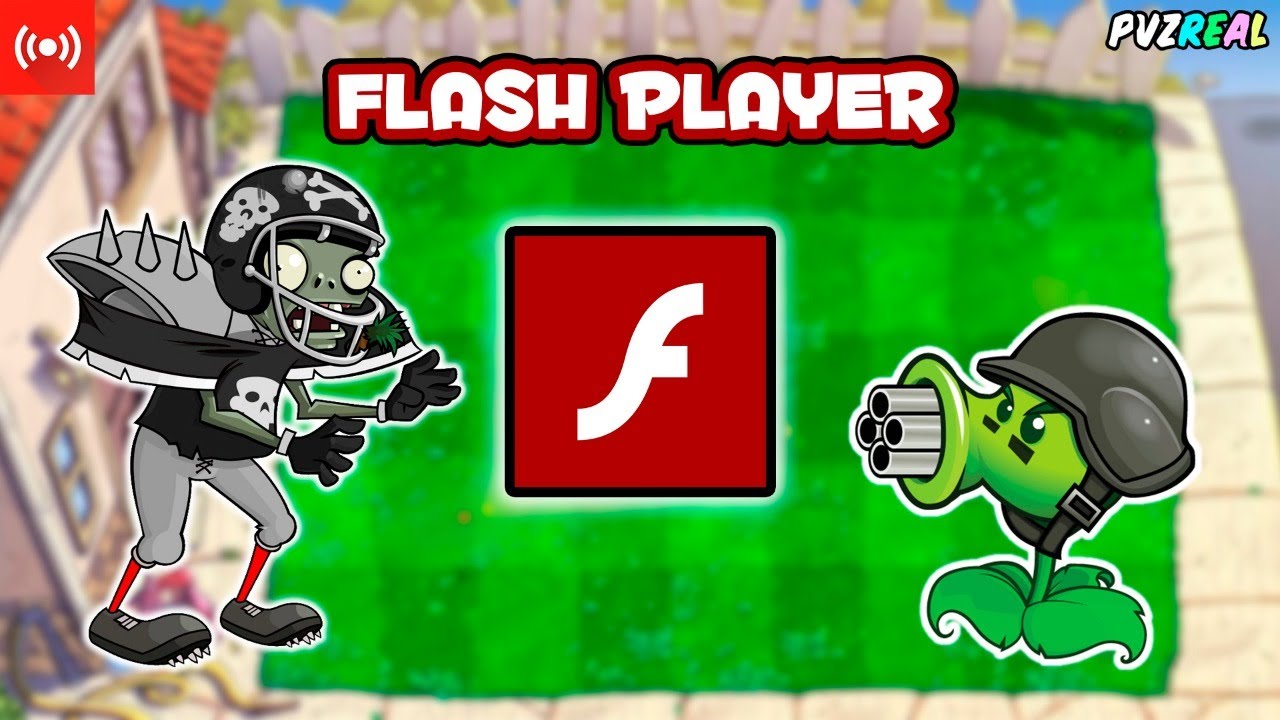 ¡PvZ Adobe Flash player en directo! - Despedida de Flash Player - YouTube