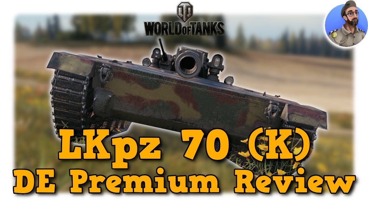 LKpz 70 (K) - DE Premium Review - World of Tanks - YouTube