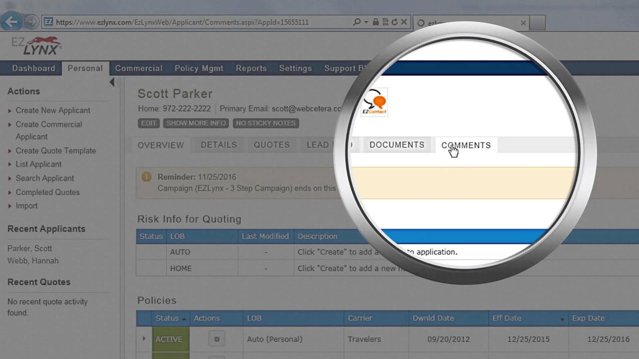 EZLynx Video 1 - YouTube