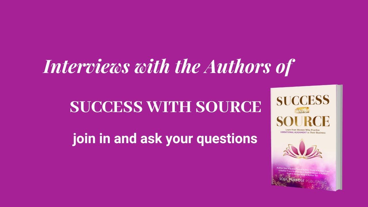Interviews with the Authors of Success with Source - YouTube