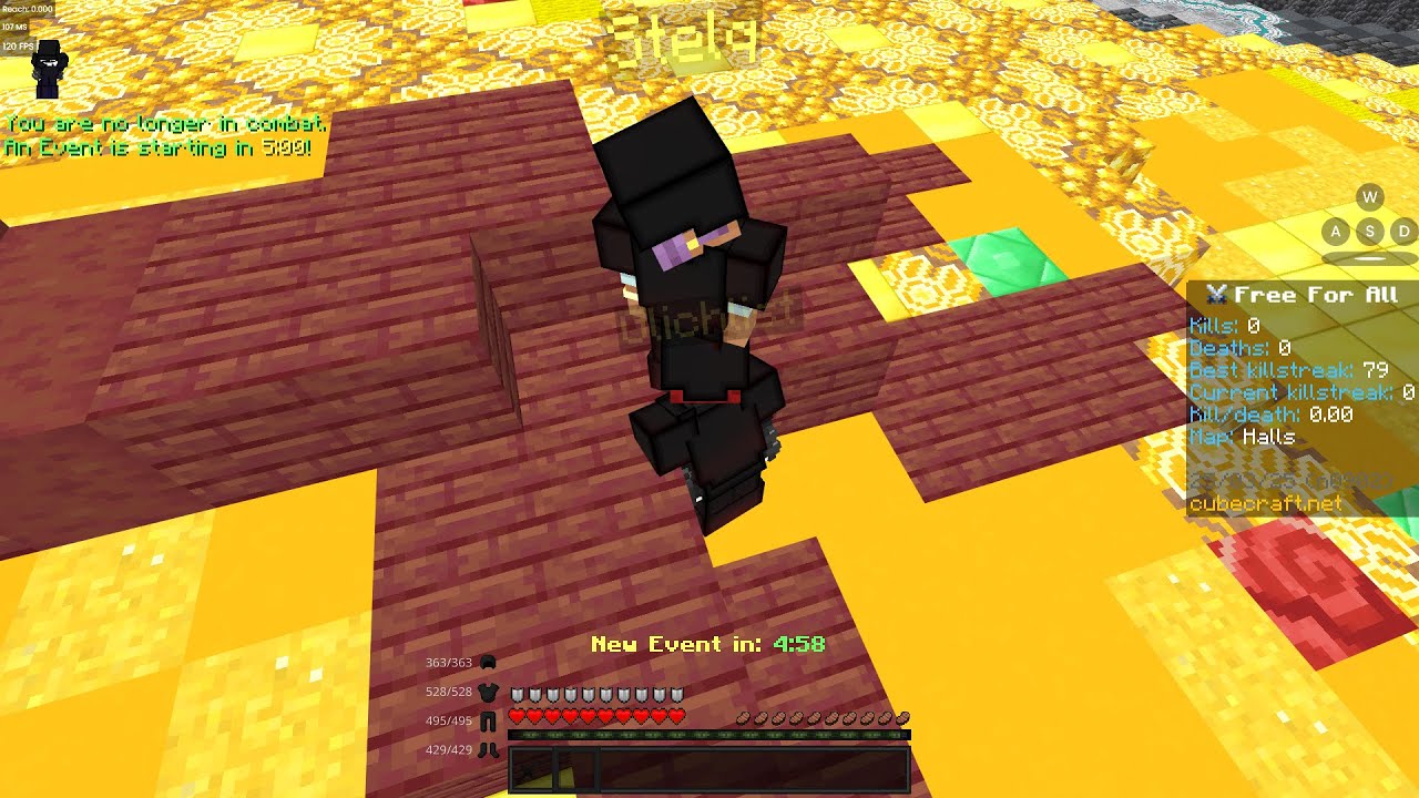 minecraft movie cape event ft. stelq part 3/4 - YouTube