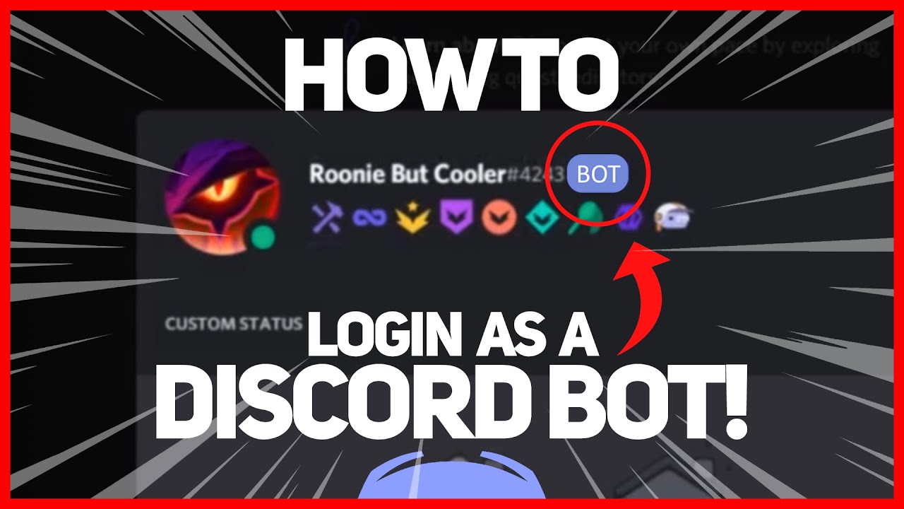 How to Log into a BOT ACCOUNT in Discord!!!! (2020 Updated) - YouTube